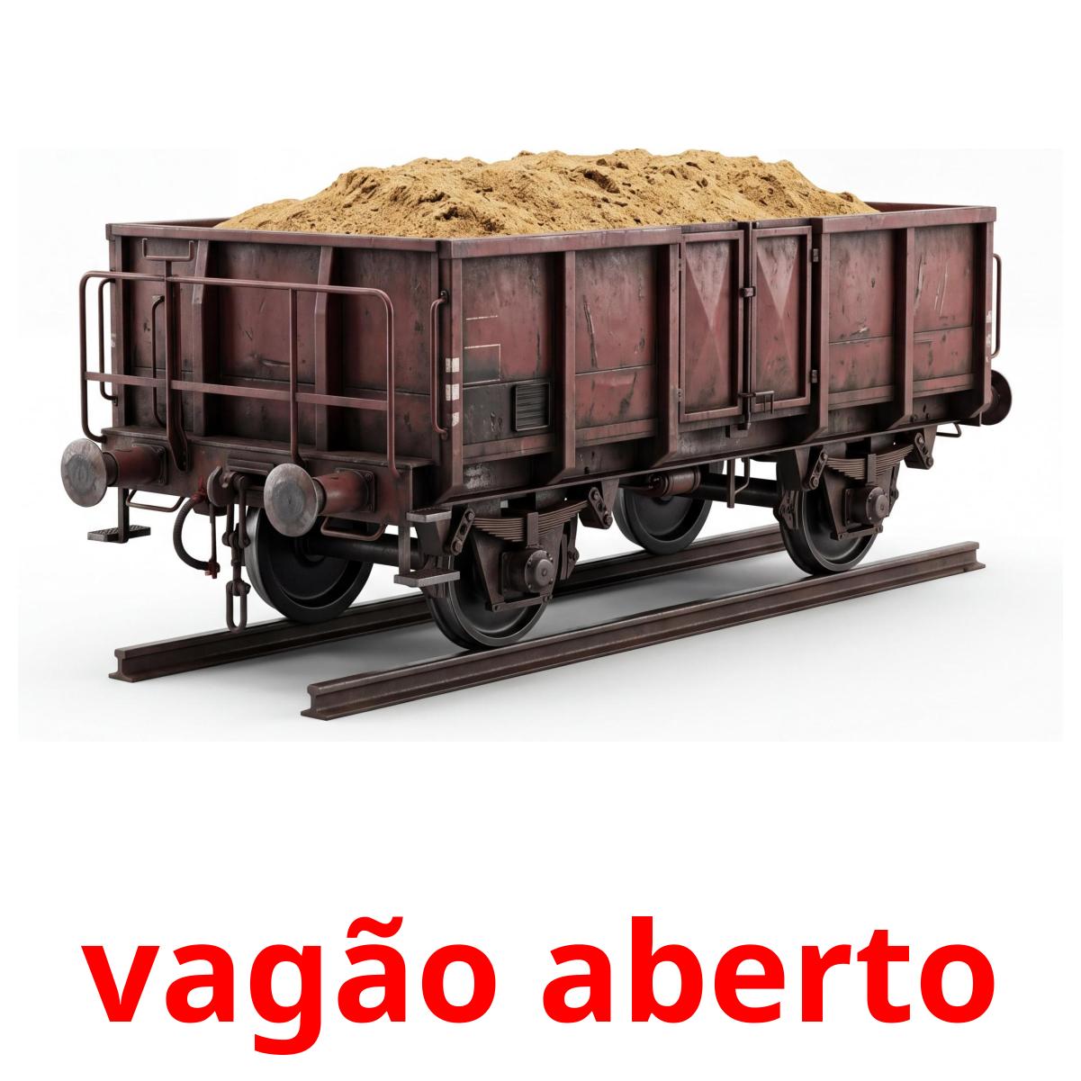 19 Printable Rail transport Flashcards in Portuguese (Free PDF)