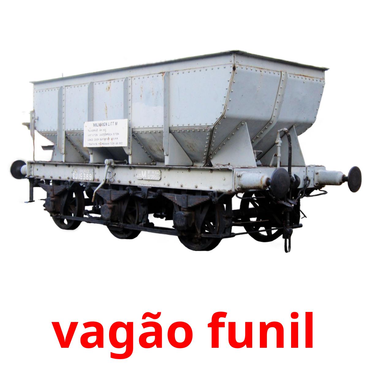 19 Printable Rail transport Flashcards in Portuguese (Free PDF)
