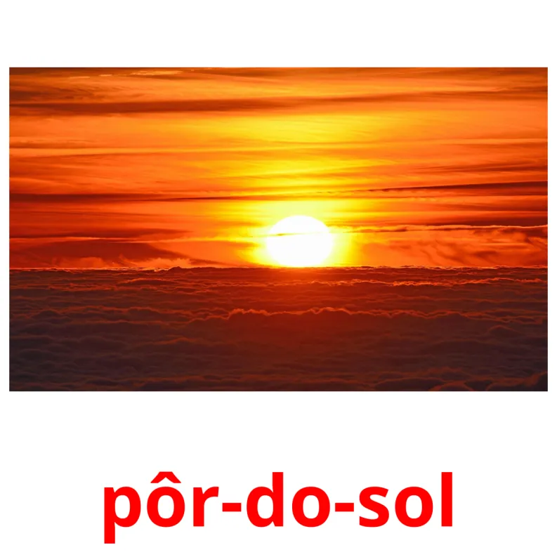 31 FREE Weather Flashcards | PDF | Portuguese Words