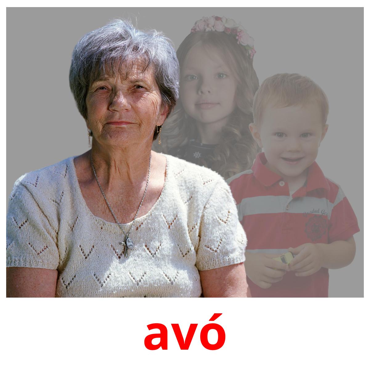 32 Printable Family members Flashcards in Portuguese (Free PDF)