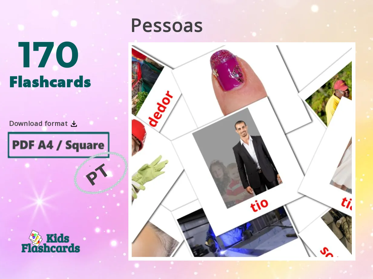 170 FREE Portuguese People Flashcards | PDF
