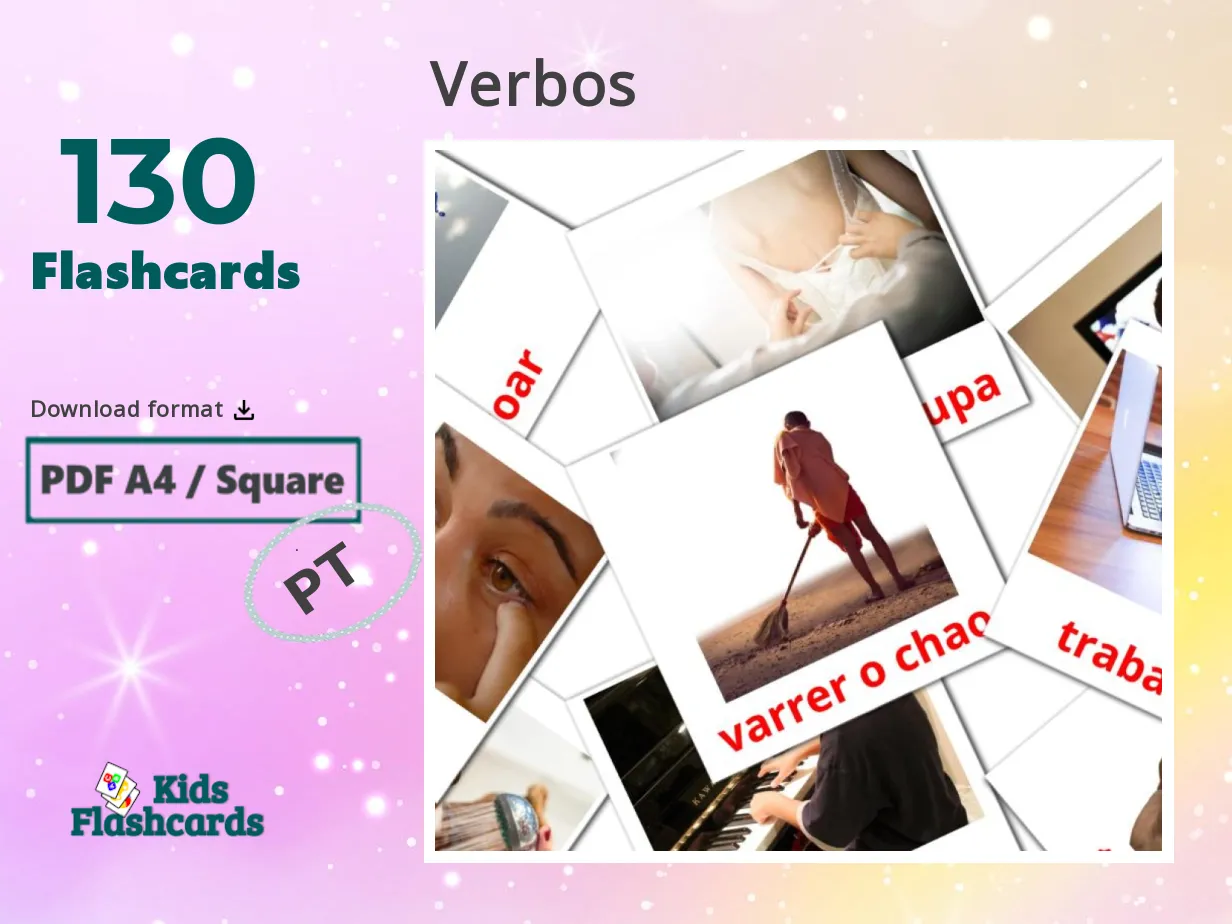 130 FREE Portuguese Verbs Flashcards | PDF