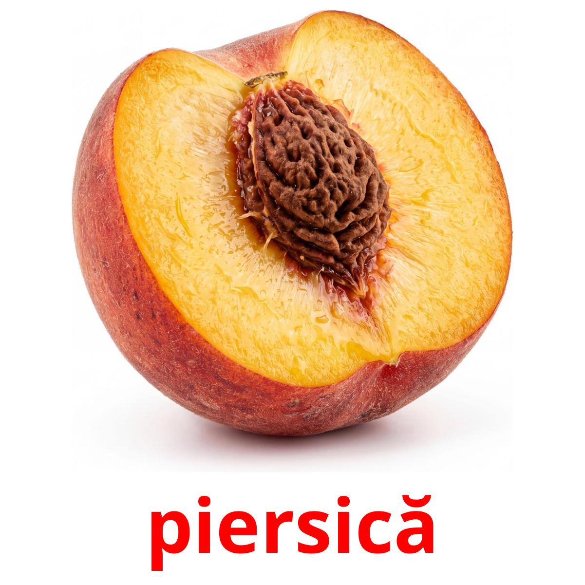 21 Printable Fruits Flashcards in Romanian (Free PDF)