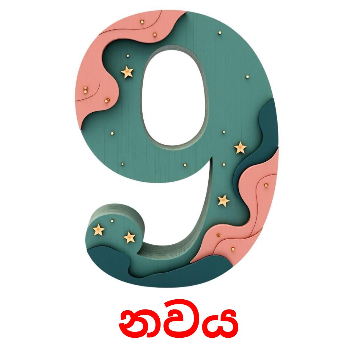 20 Printable Numbers (1-20) Flashcards in Sinhala (Free PDF)