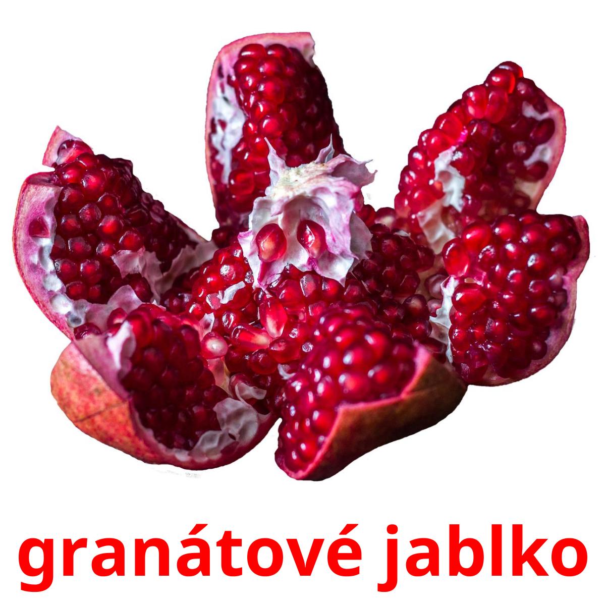 21 Printable Fruits Flashcards in Slovak (Free PDF)