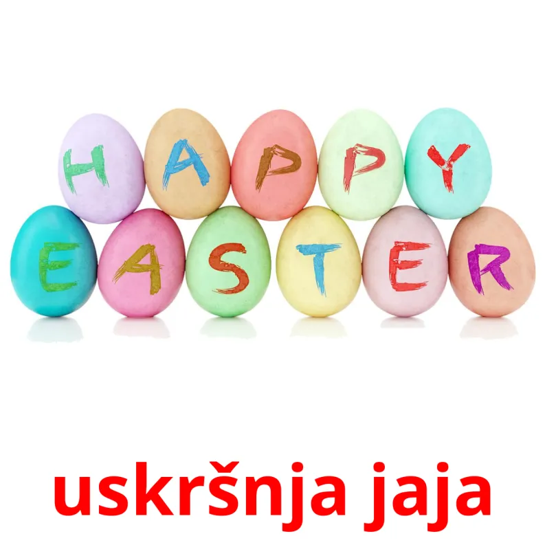 31 FREE Easter Flashcards | PDF | Serbian Words
