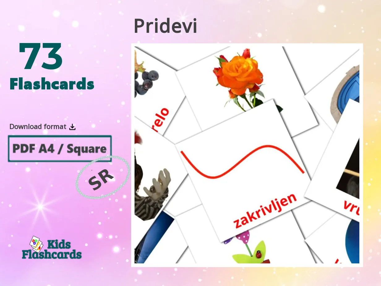 73 FREE Serbian Adjectives Flashcards | PDF
