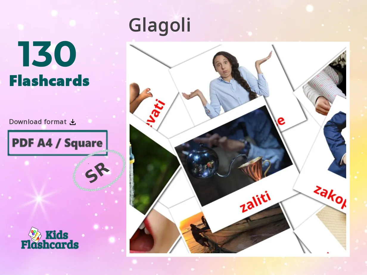 130 FREE Serbian Verbs Flashcards | PDF