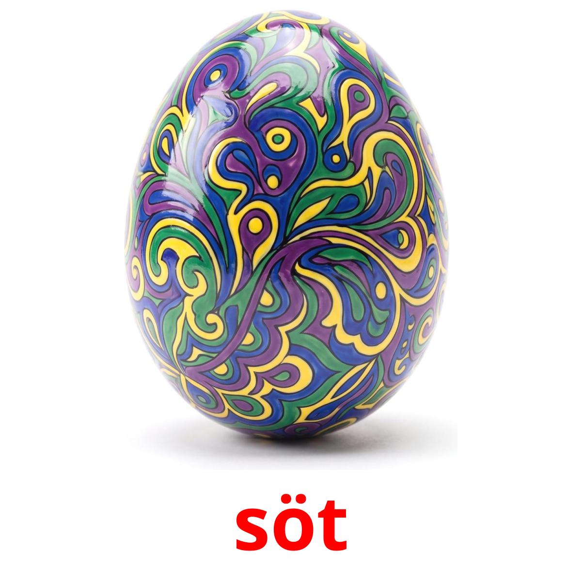 29 Printable Easter Flashcards in Swedish (Free PDF)