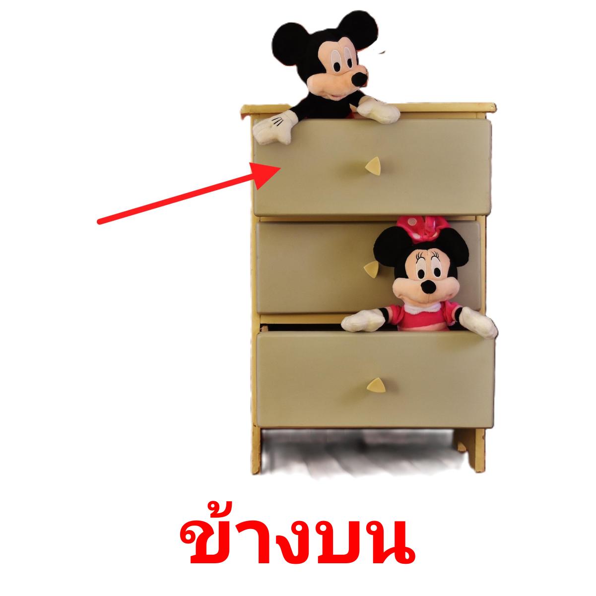 73 Printable Opposites Flashcards in Thai (Free PDF)