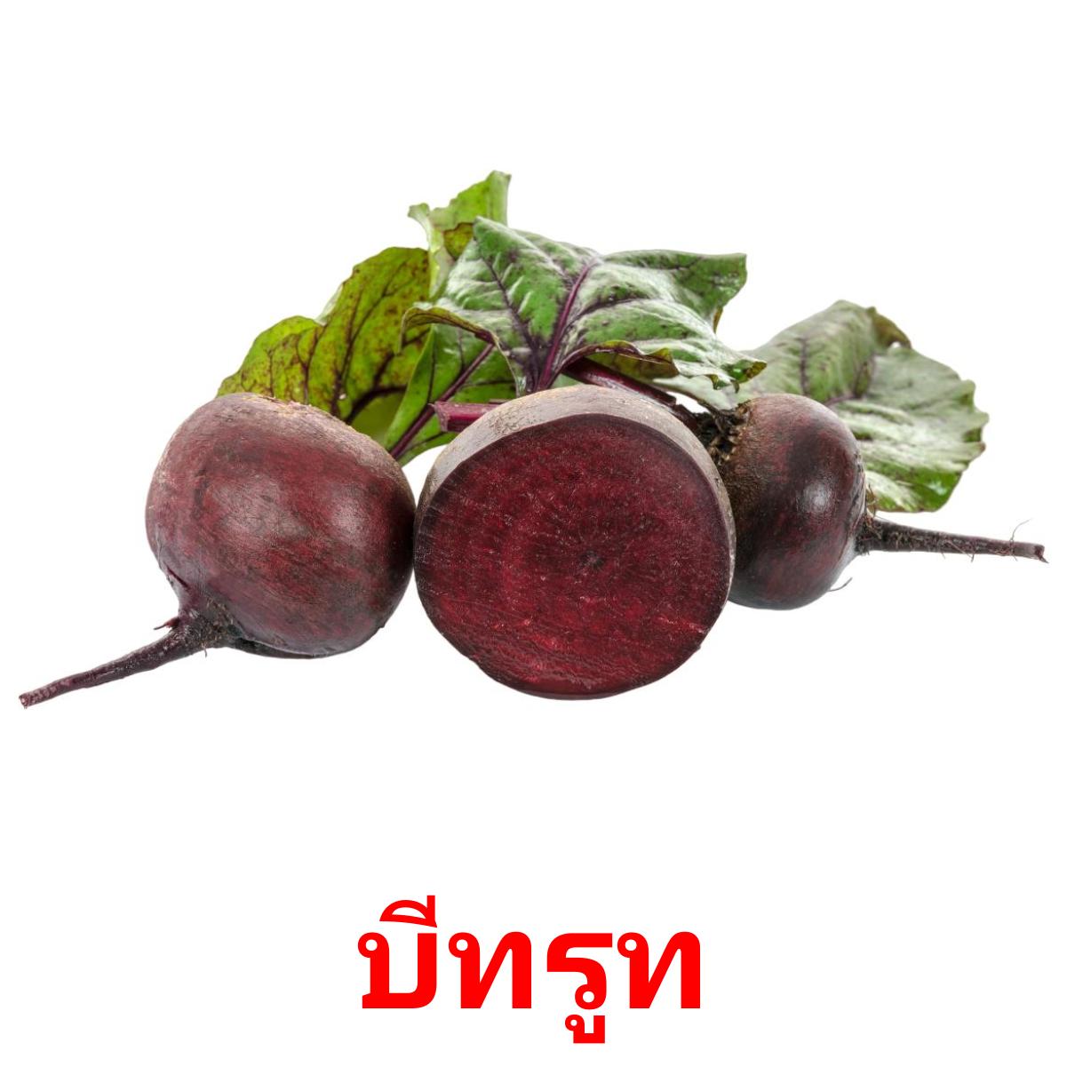 29 FREE Vegetables Flashcards | PDF | Thai Words