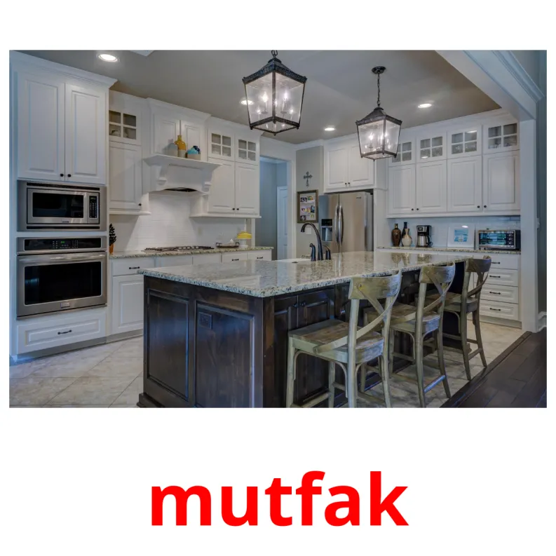 17 FREE Rooms Flashcards | PDF | Turkish Words