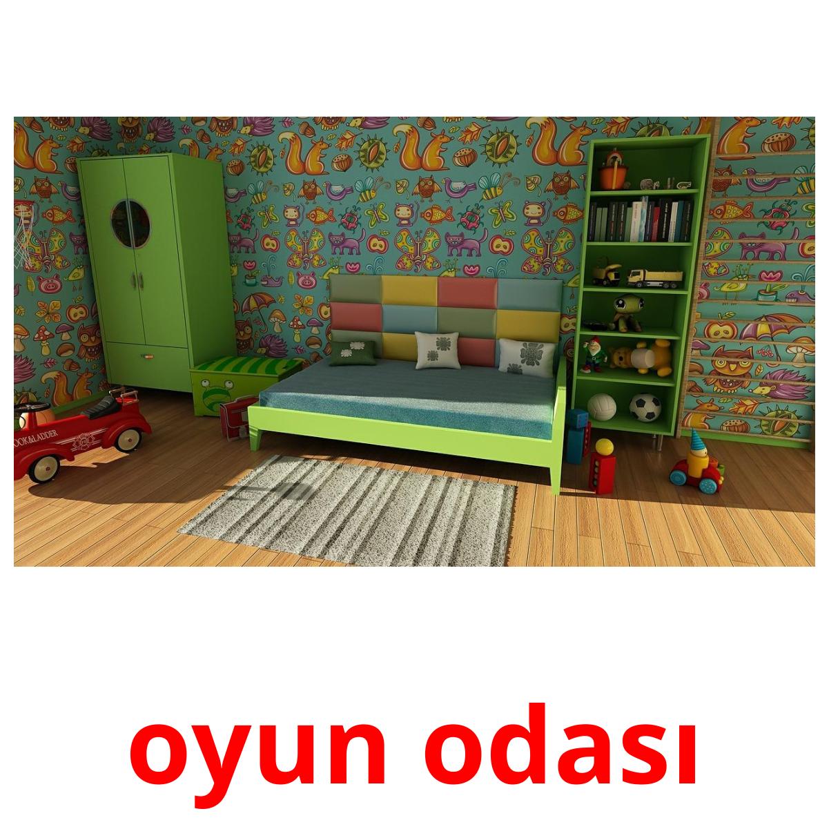 18 Printable Rooms Flashcards in Turkish (Free PDF)