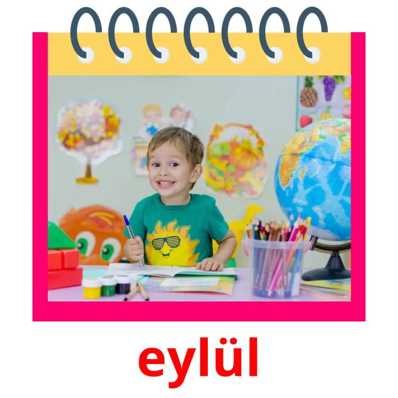 12 FREE Months of the Year Flashcards in 4 PDF formats | Turkish Pictures