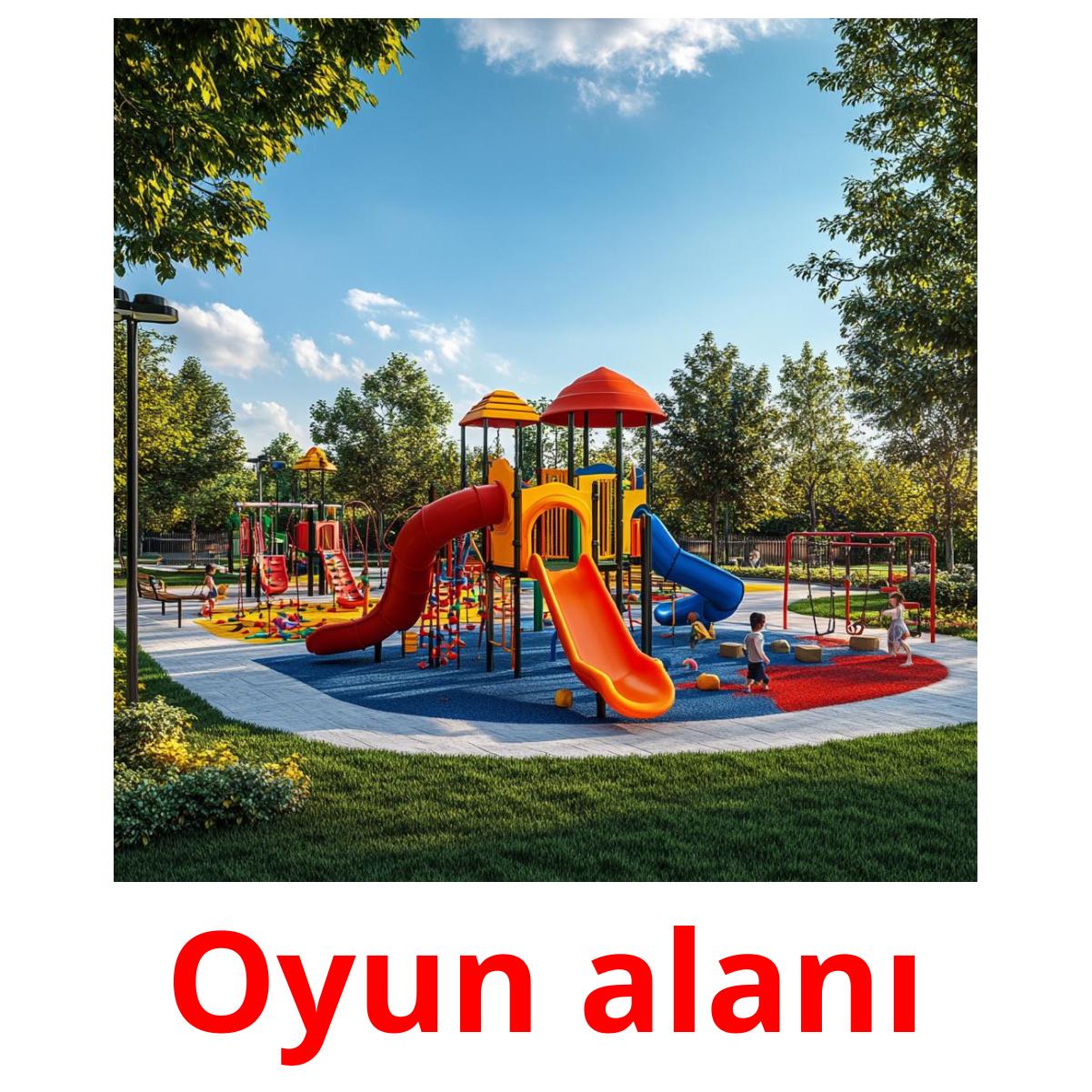 14 Printable Playground Flashcards in Turkish (Free PDF)