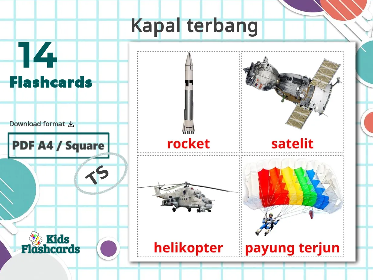 14 Printable Aircraft Flashcards In Malay Free Pdf