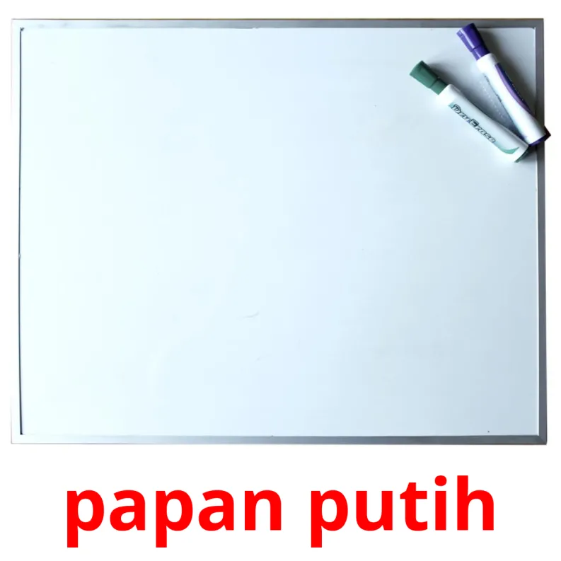 36 FREE Classroom objects Flashcards | PDF | Malay Words