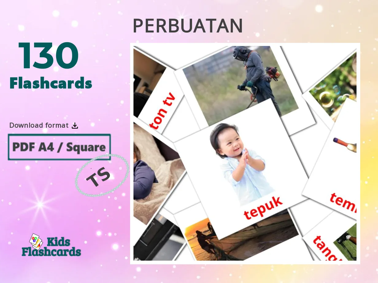 130 FREE Malay Verbs Flashcards | PDF