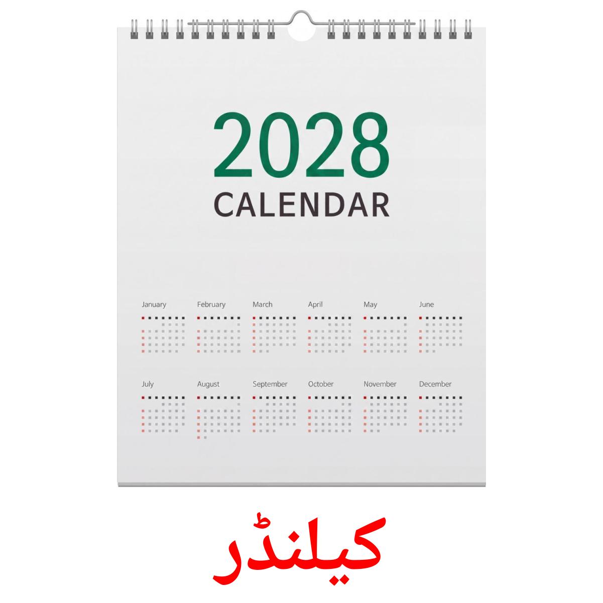 13 Printable Days of Week Flashcards in Urdu (Free PDF)