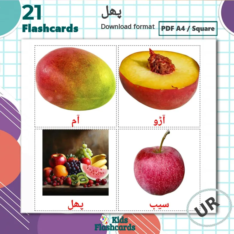 Urdu Alphabet Flash Cards Printable Pdf - Infoupdate.org