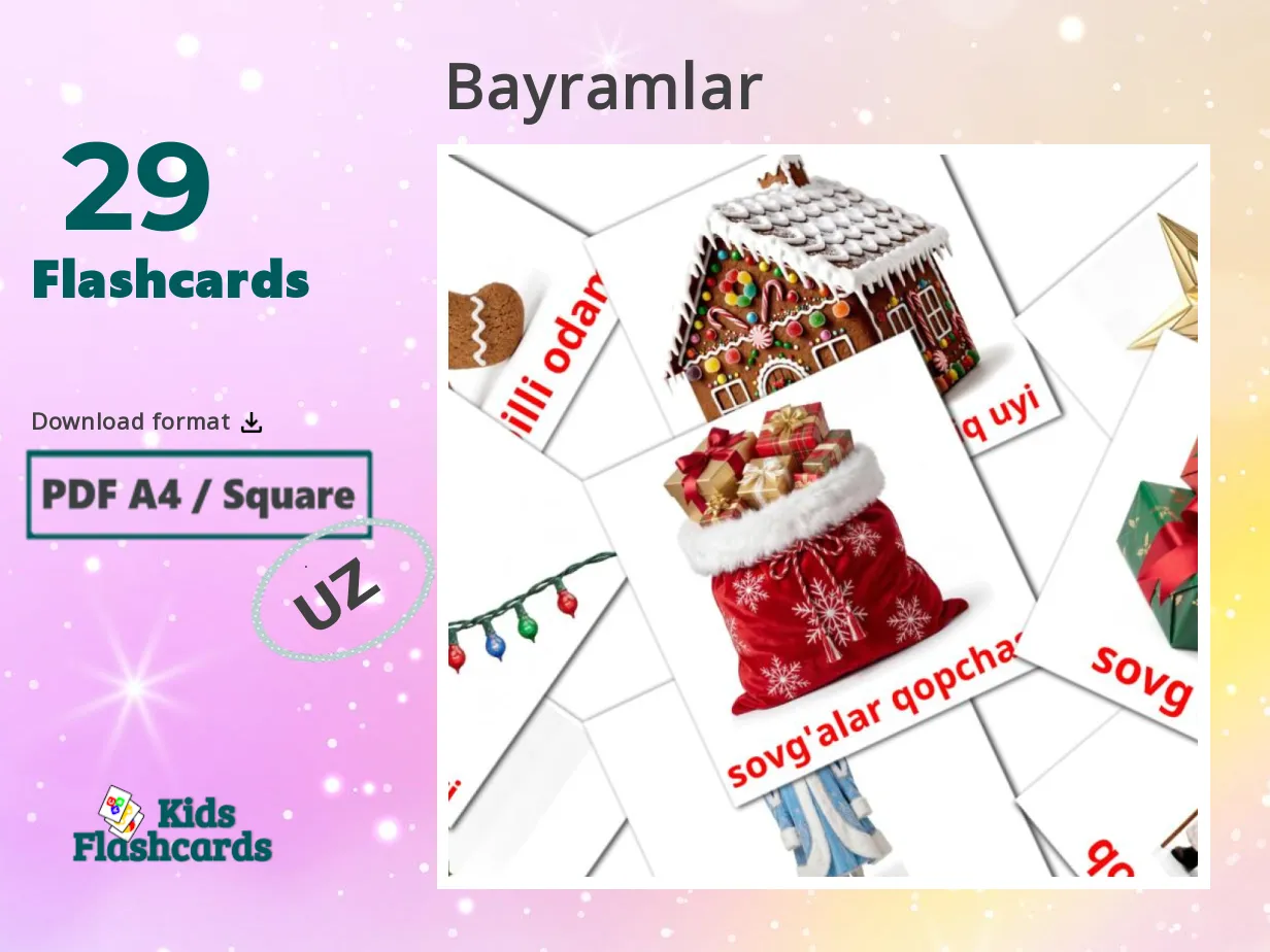 29 FREE Uzbek Holidays Flashcards | PDF