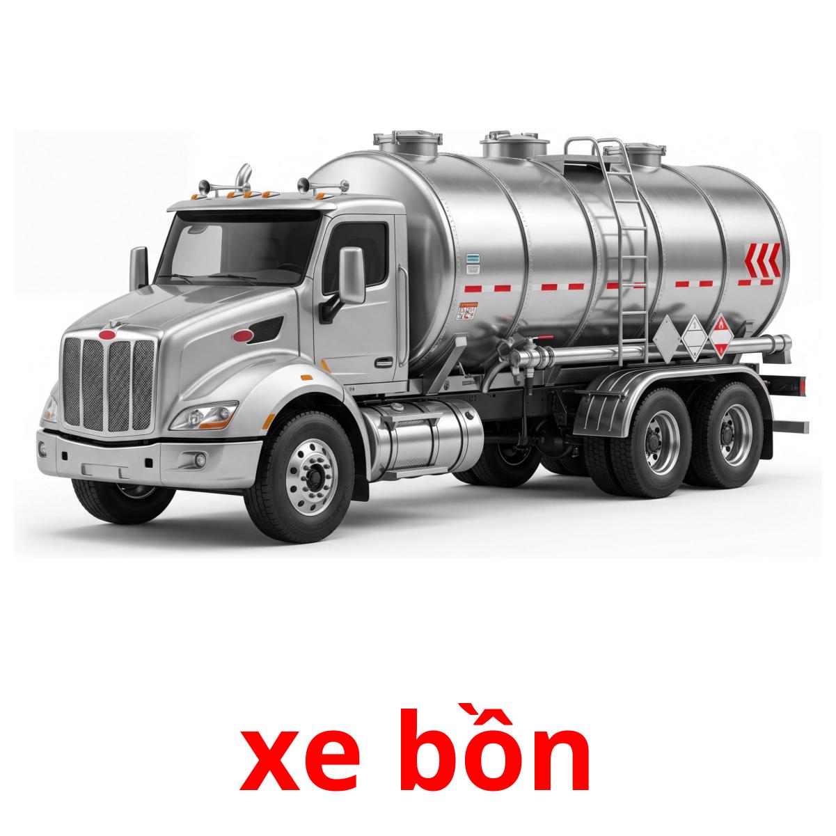 28 Printable Land transport Flashcards in Vietnamese (Free PDF)