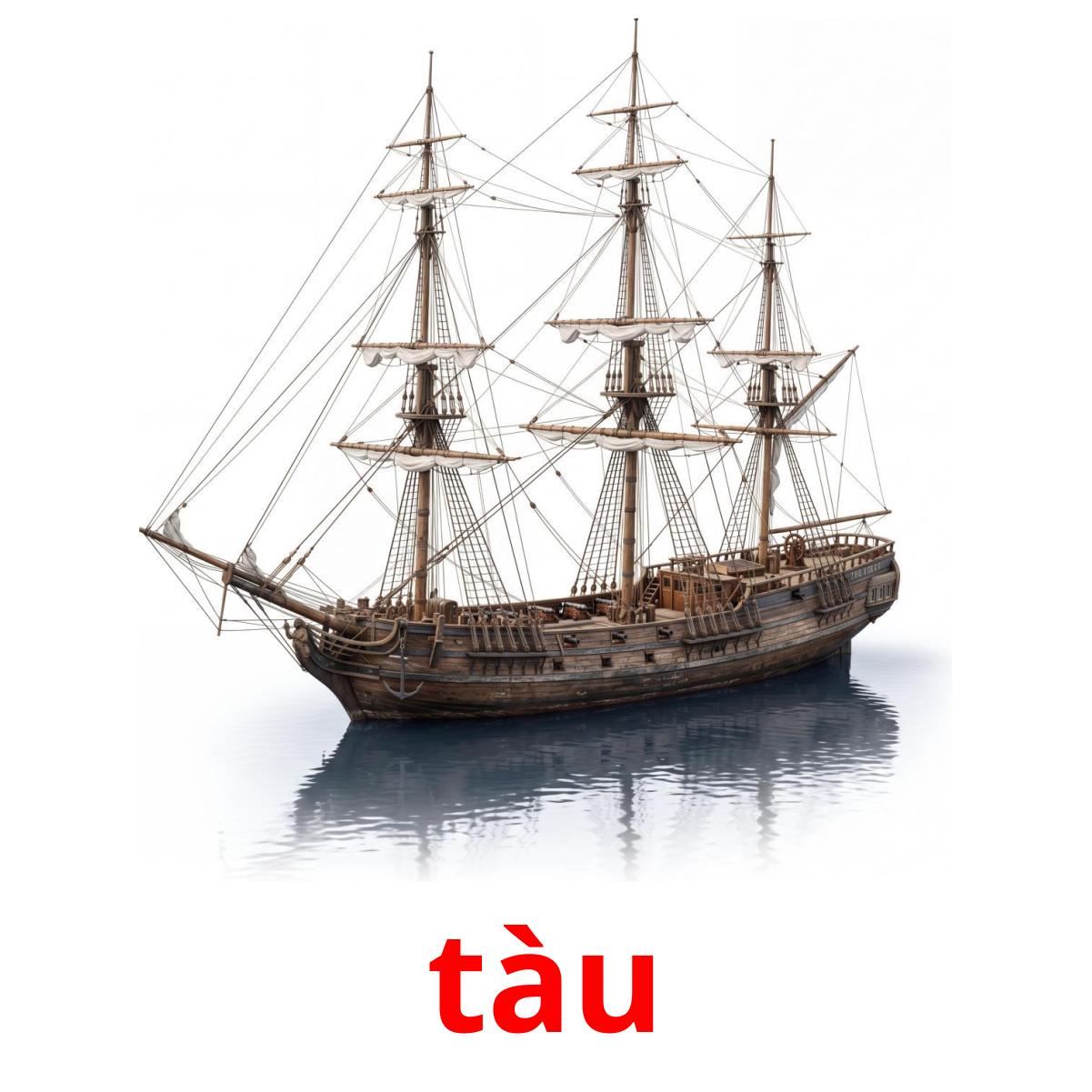 19 Printable Water transport Flashcards in Vietnamese (Free PDF)