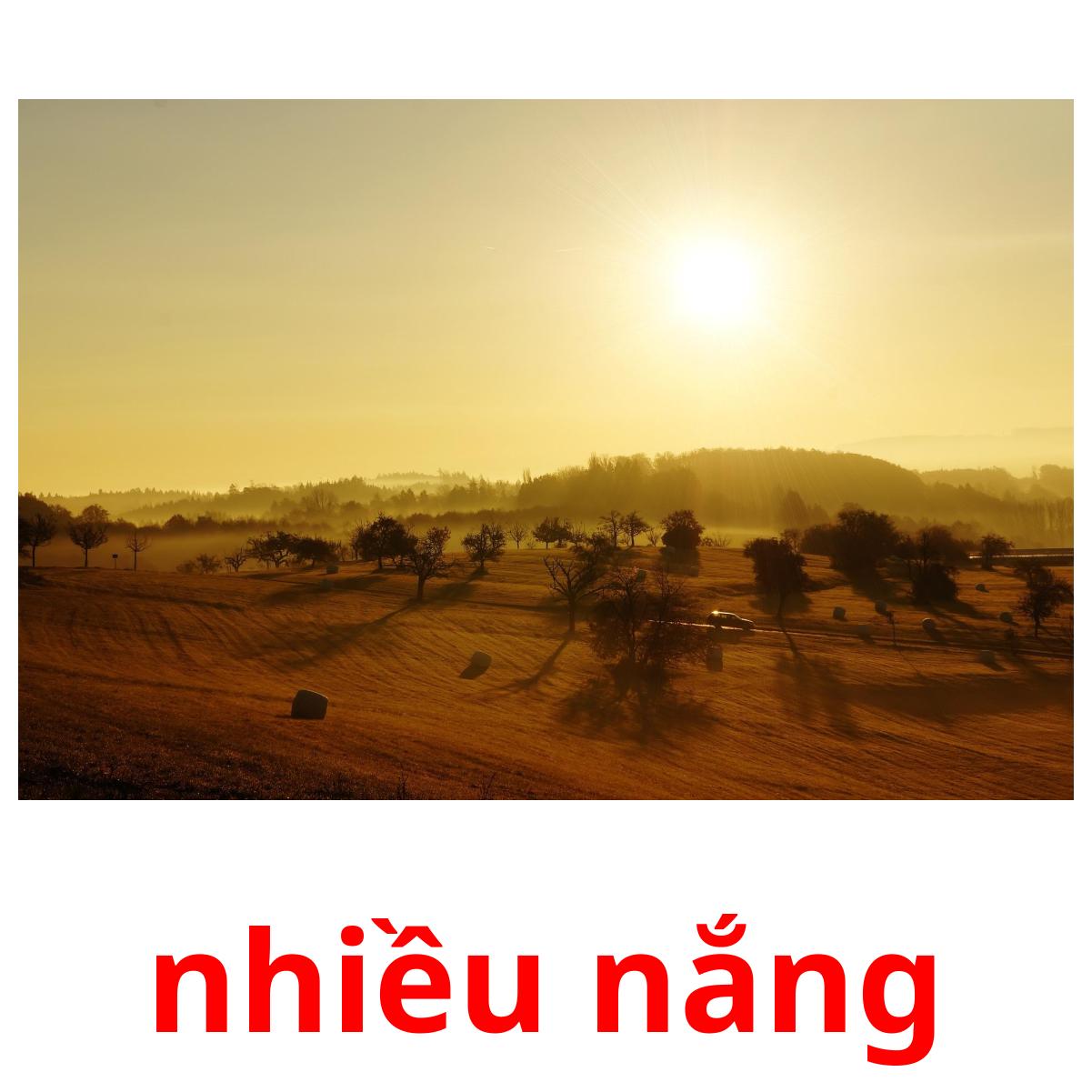 32 Printable Weather Flashcards in Vietnamese (Free PDF)