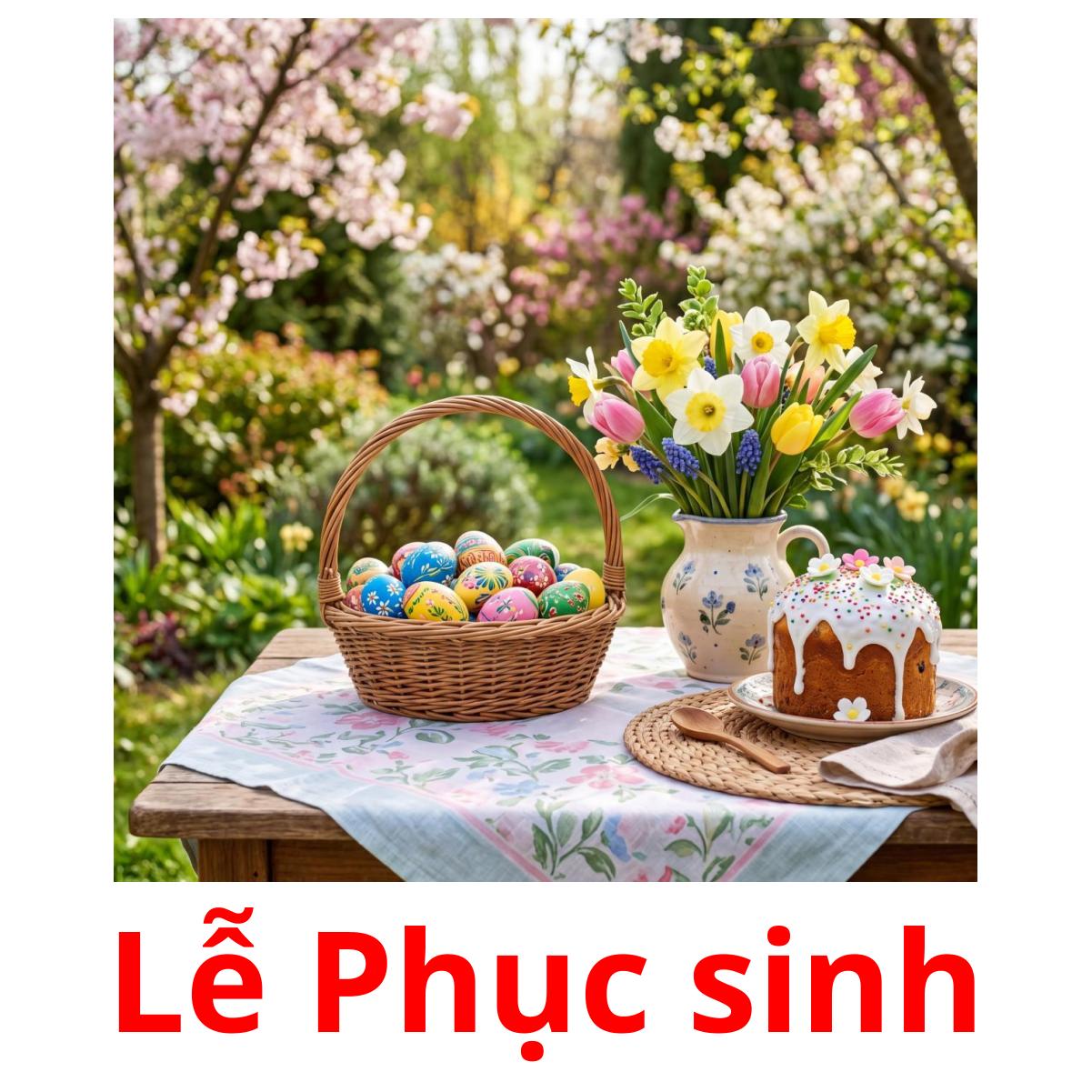 29 Printable Easter Flashcards in Vietnamese (Free PDF)