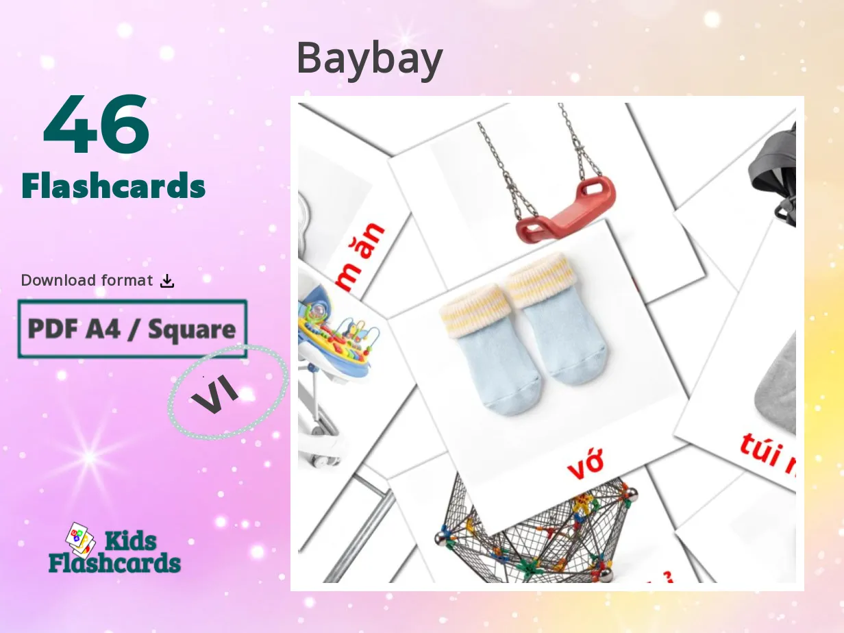 46 FREE Vietnamese Baby Flashcards | PDF