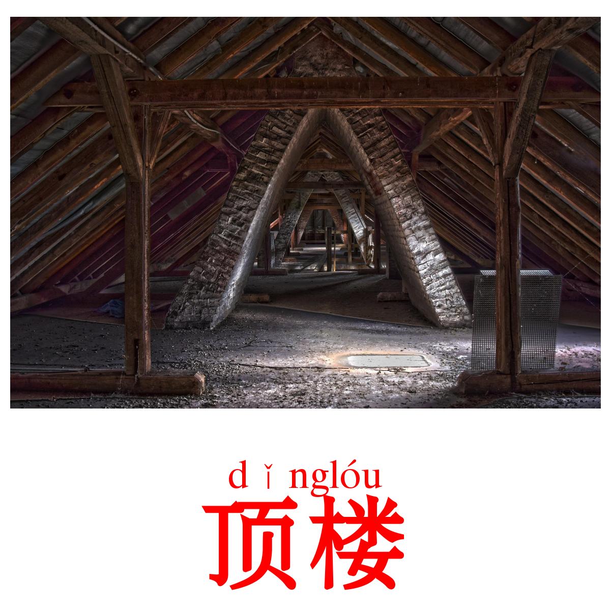 25 Printable House Flashcards in Chinese(Simplified) (Free PDF)