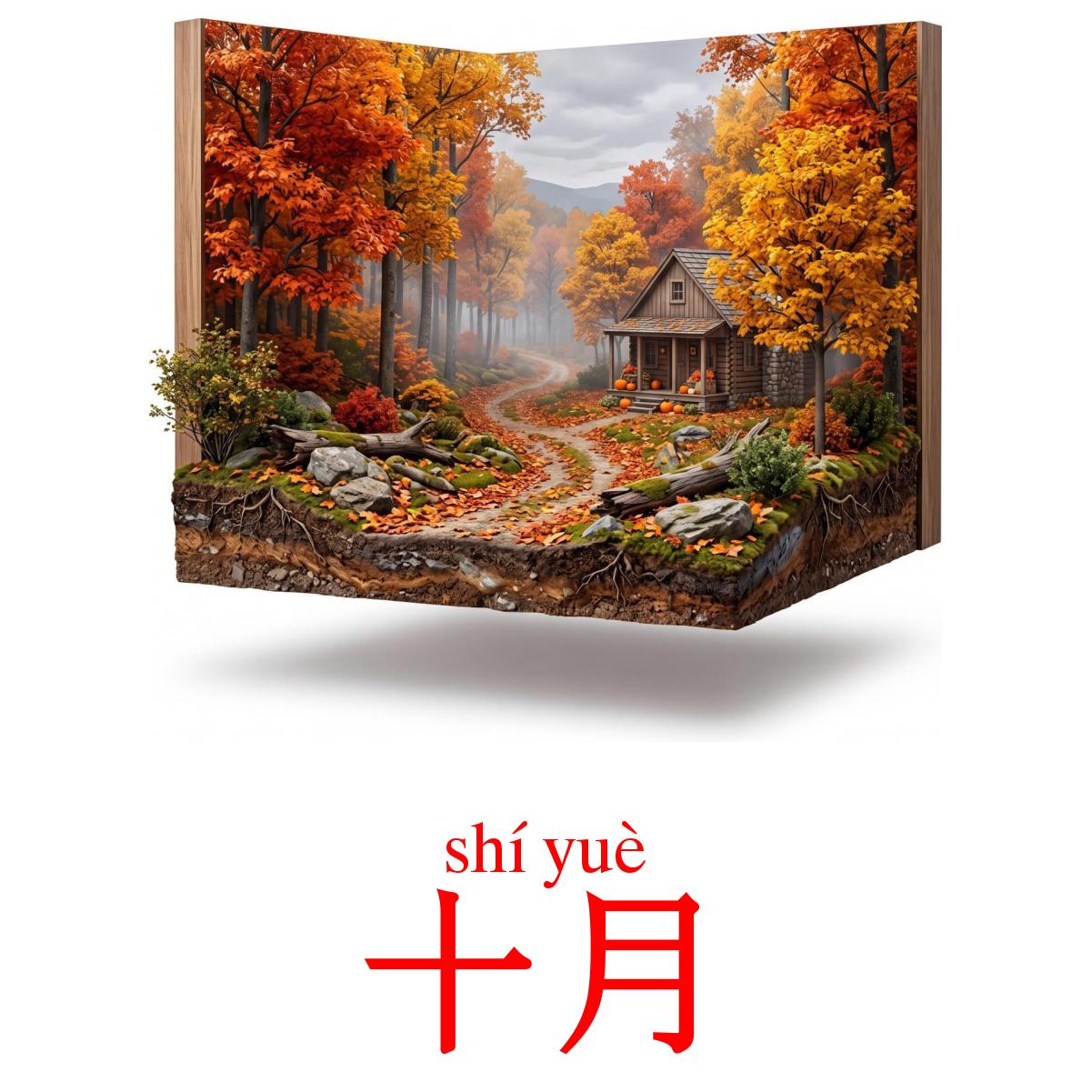 13 Printable Months of the Year Flashcards in Chinese(Simplified) (Free ...