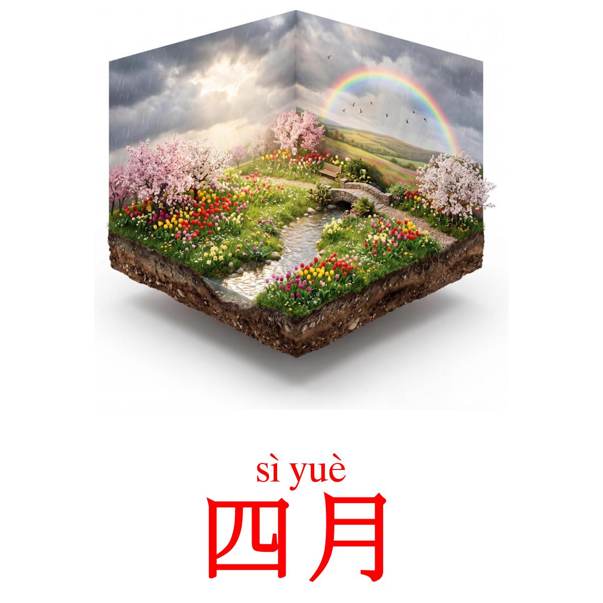 13 Printable Months of the Year Flashcards in Chinese(Simplified) (Free ...