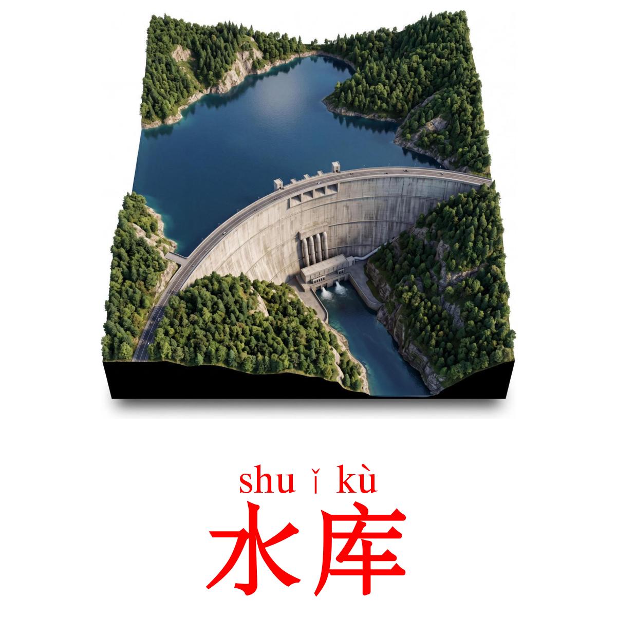 30 Printable Bodies of Water Flashcards in Chinese(Simplified) (Free PDF)
